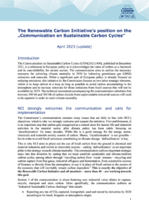 Publications - Renewable Carbon Initiative graphics, studies and more
