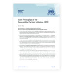 Publications - Renewable Carbon Initiative graphics, studies and more